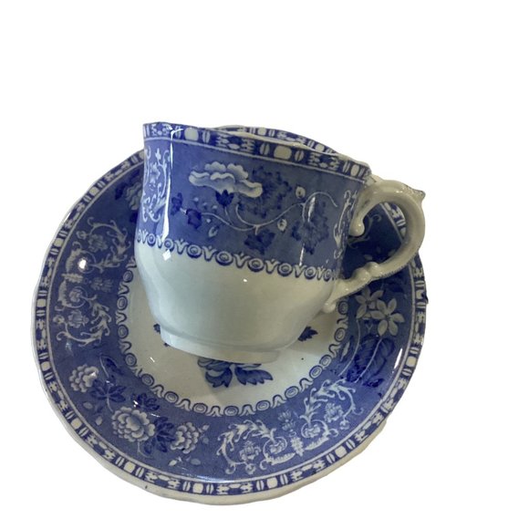 Spode | Dining | Spode Cup Saucer Set Camilla Blue Discontinued Circa ...